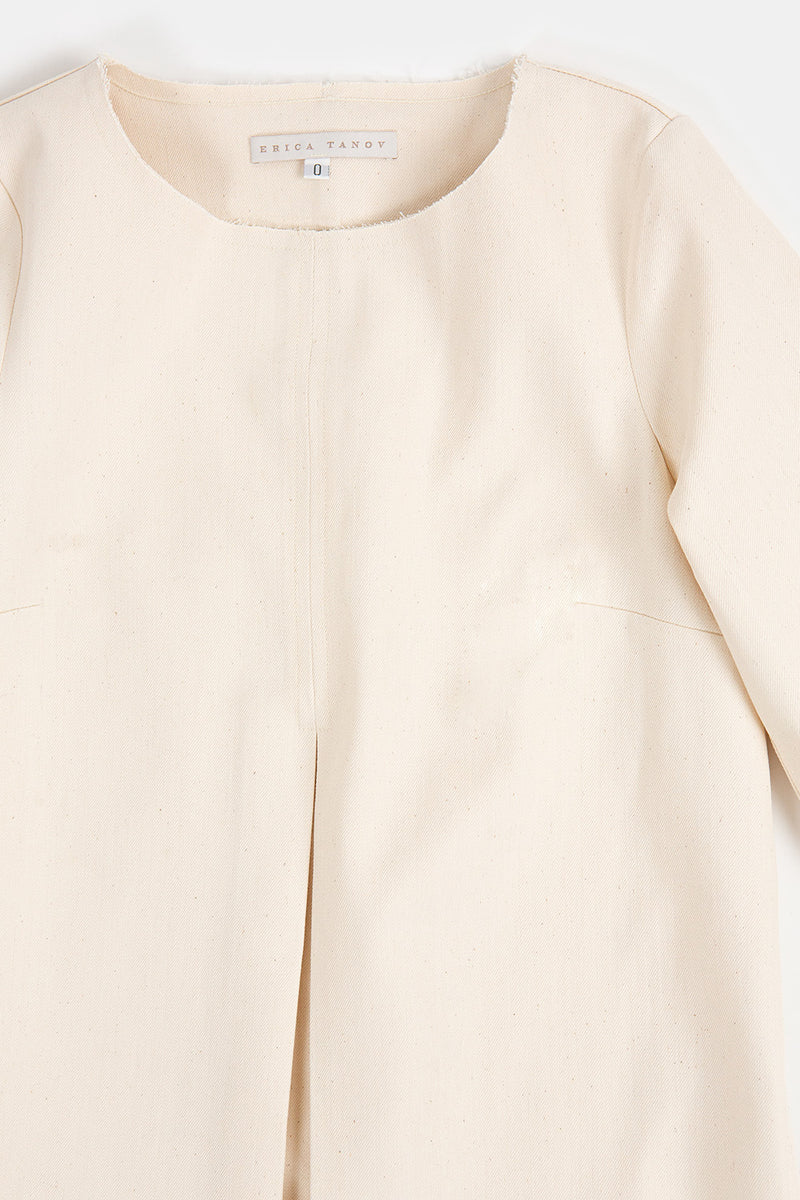 Rye Cotton Canvas Dress In Natural